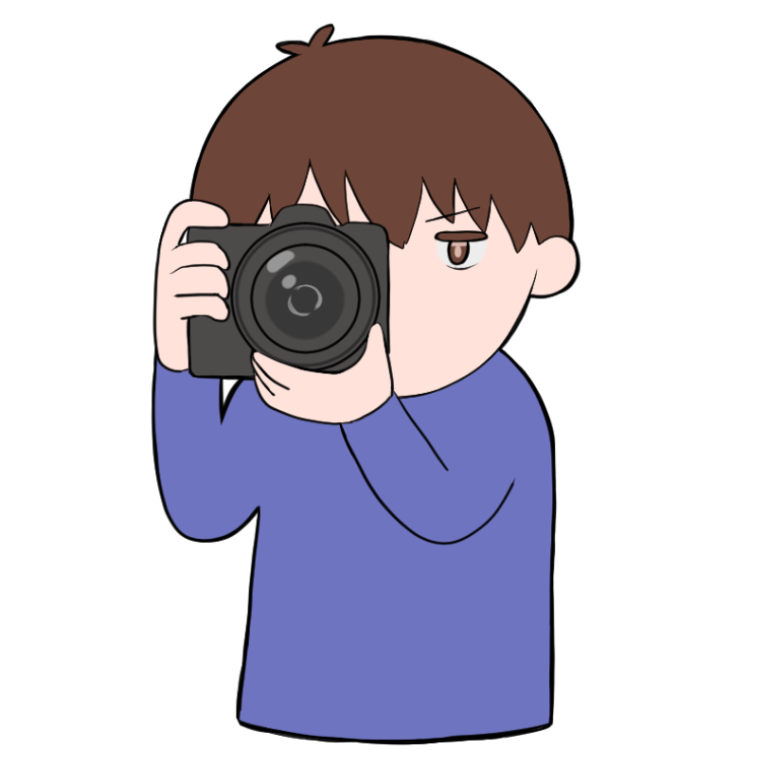 写真を撮る人のイラスト | いらすとテイクアウト