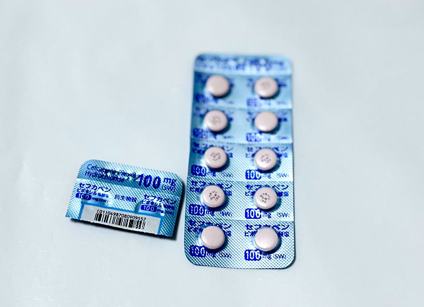 セフカペンピボキシル塩酸塩錠100mg「SW」 | フリー写真テイクアウト